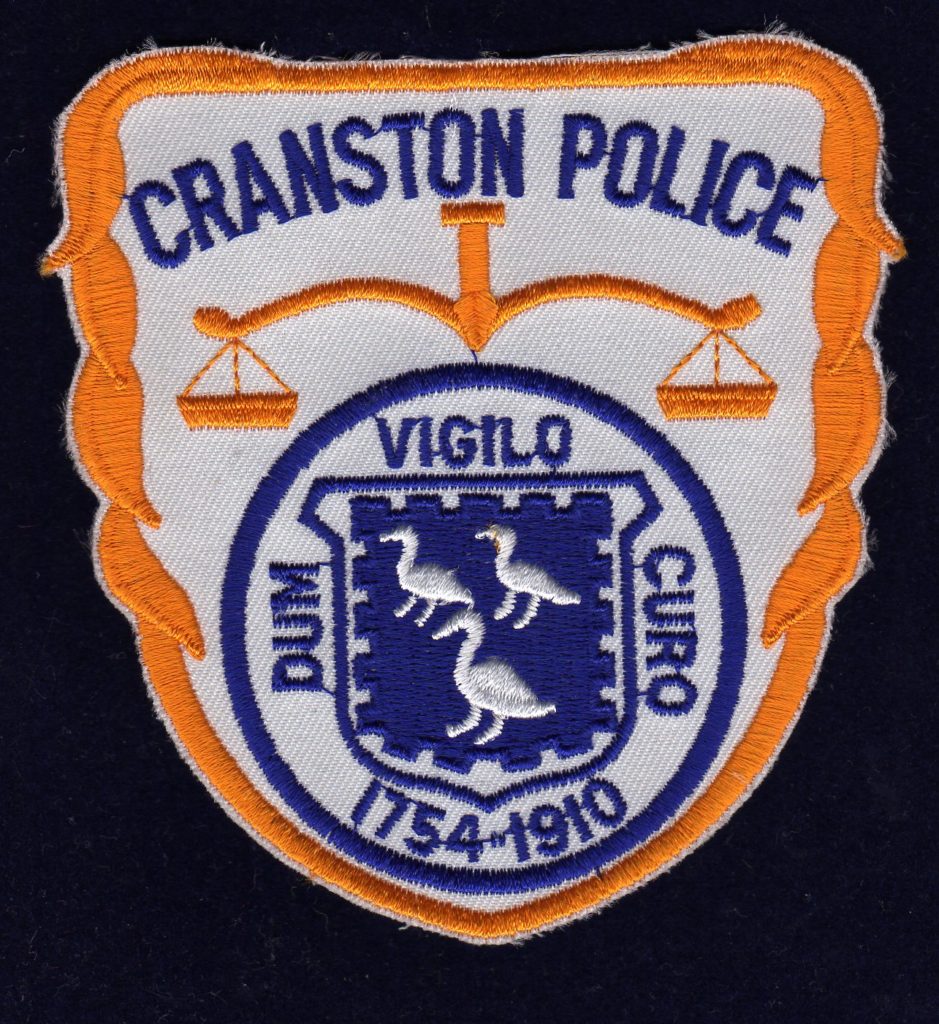 Badges & Patches | Cranston Police Department Retirees Association