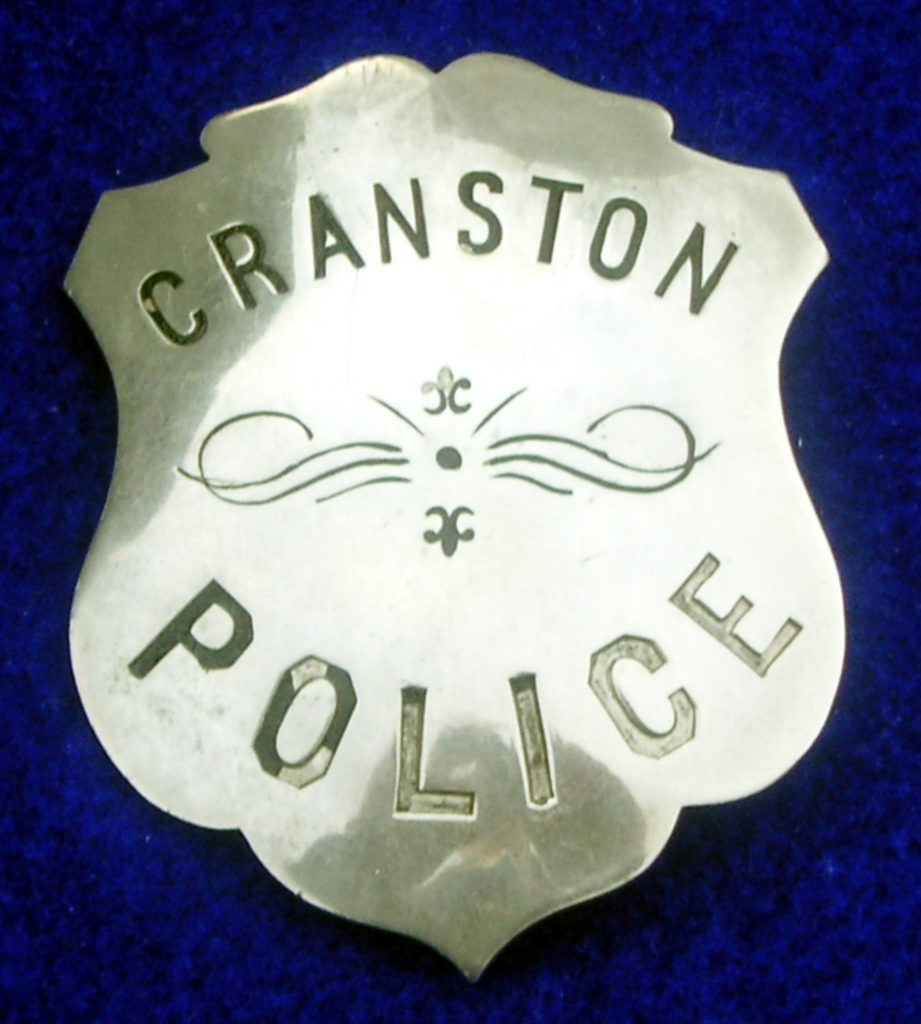 Badges & Patches | Cranston Police Department Retirees Association