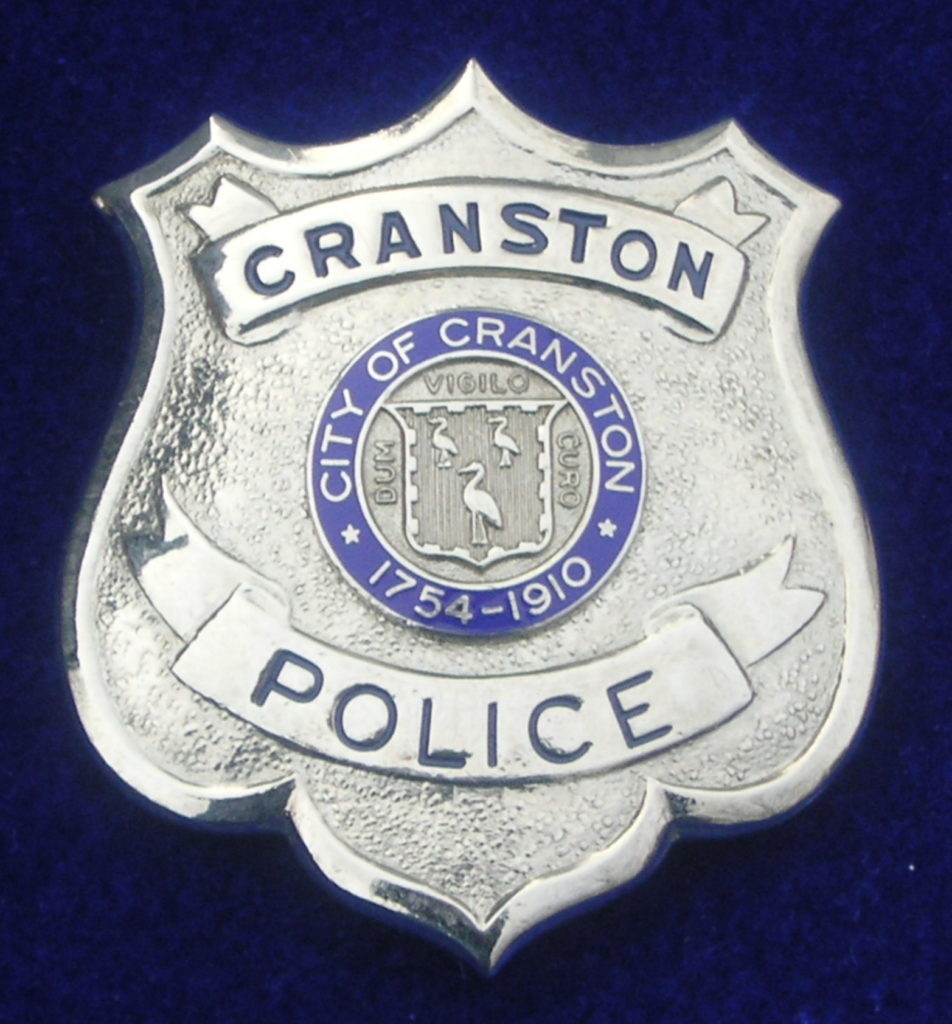 Badges & Patches | Cranston Police Department Retirees Association