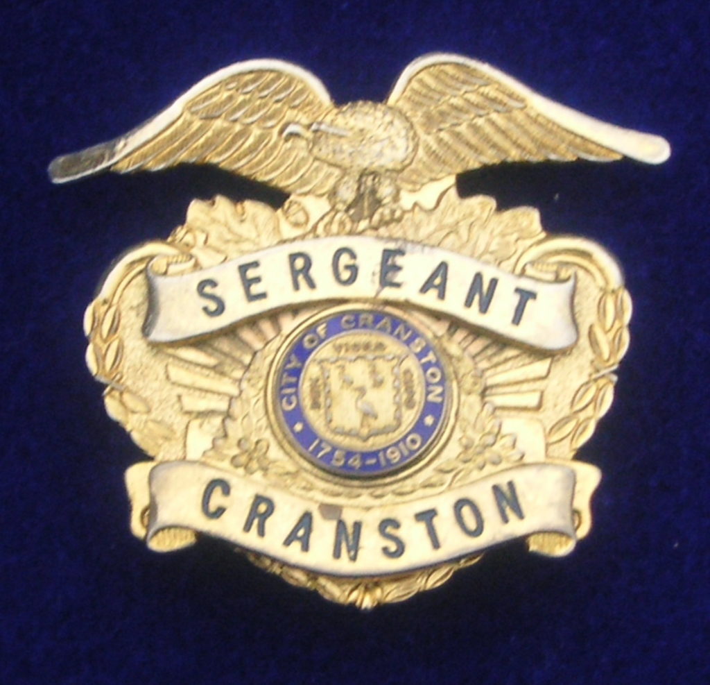 Badges & Patches | Cranston Police Department Retirees Association