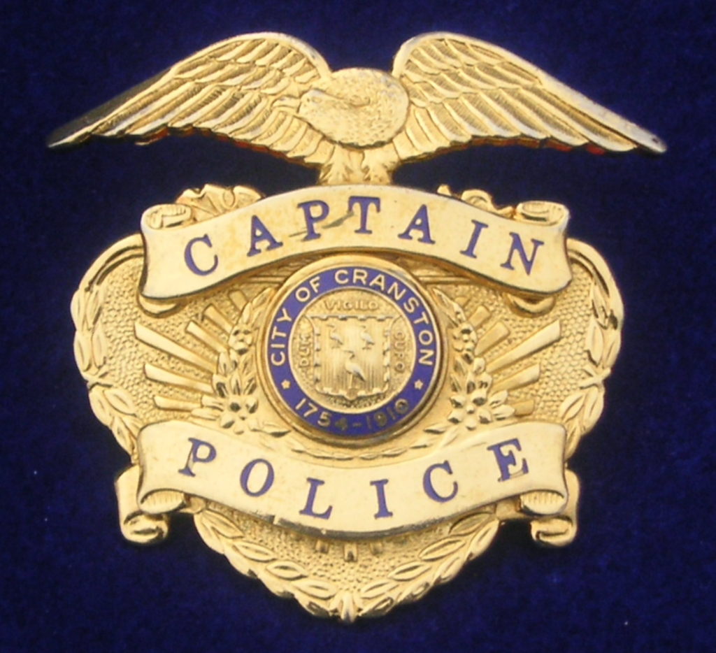 Badges & Patches | Cranston Police Department Retirees Association
