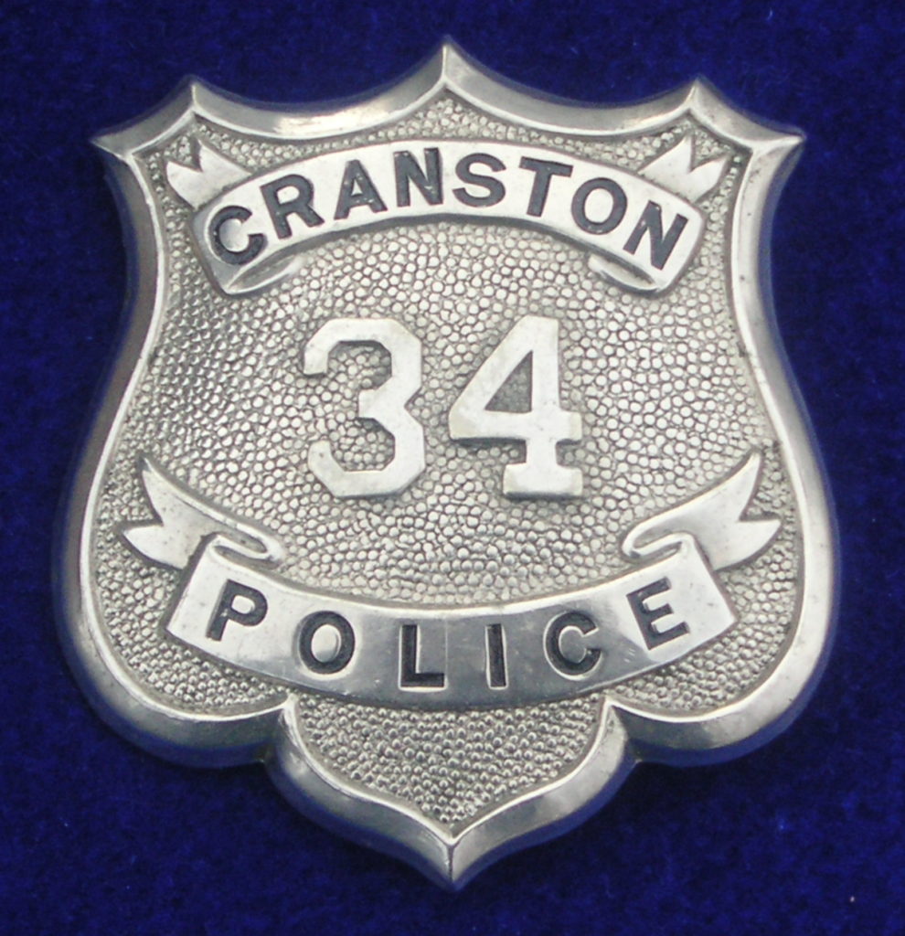 Badges & Patches | Cranston Police Department Retirees Association